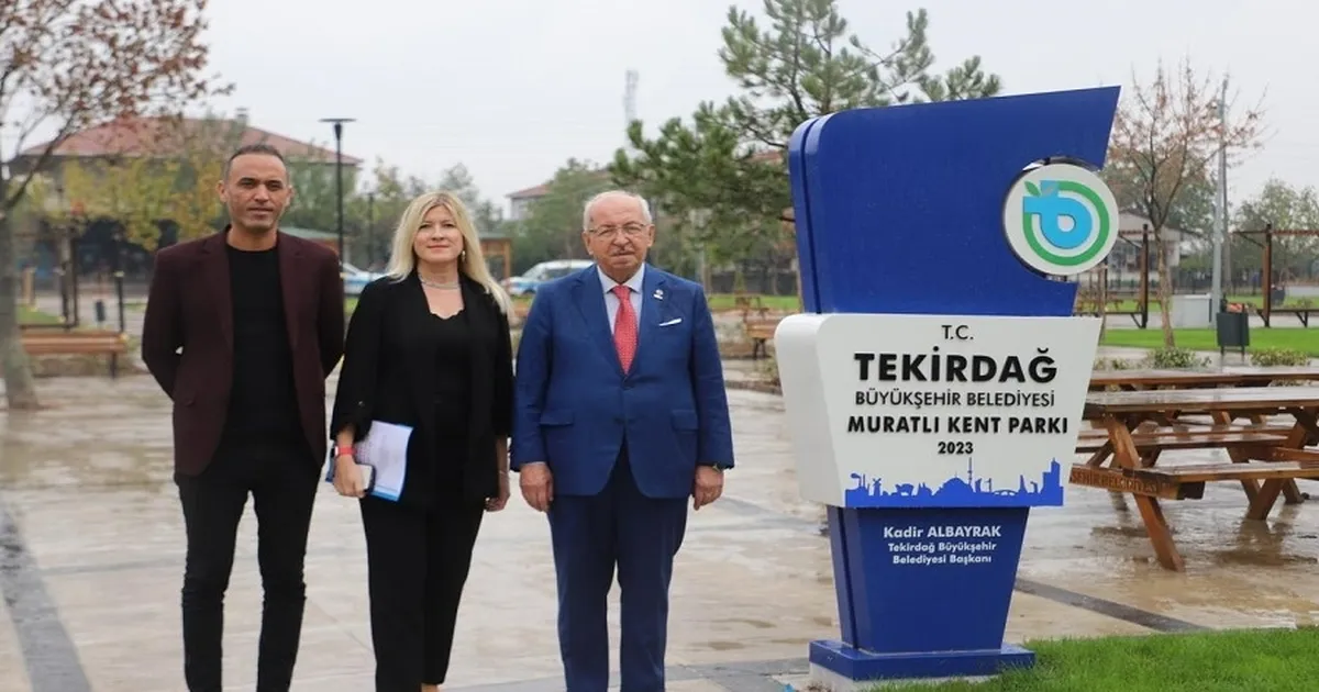 MURATLI'YA BİR MODERN PARK DAHA - Batı Ekspres